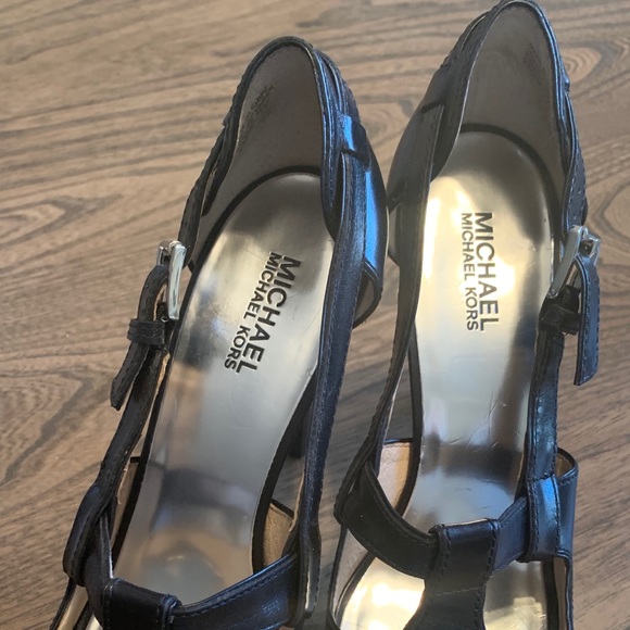 MICHAEL Michael Kors | Shoes | Michael Kors Full Leather Heels | Poshmark